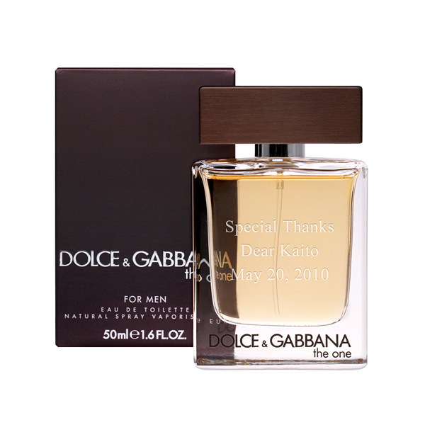 ドルチェ＆ガッバーナ ジ ワン フォーメン 名入れ - スマートギフト